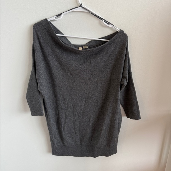 Anthropologie | Sweaters | Anthropologie Moth Brand Gray Womens Off ...